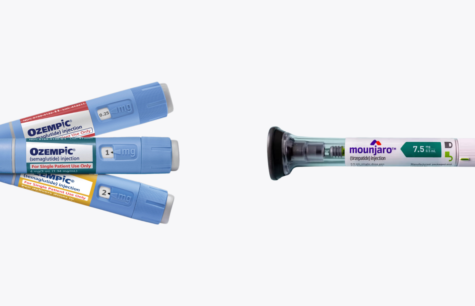 Ozempic vs. Mounjaro: What Is the Difference?